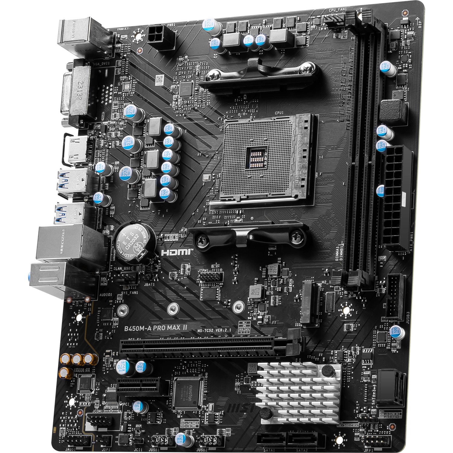 MSI B450M-A PRO MAX II Gaming B450MAPROMAXII | PC-Canada